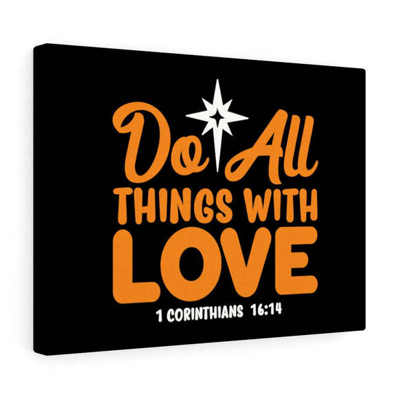 Express Your Love Gifts | Art | Scripture Sign Do All Things With Love ...